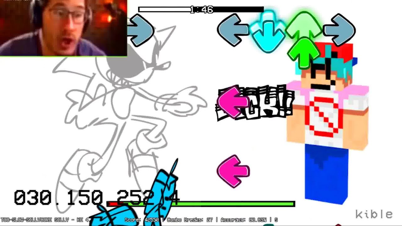 FNF Soulless DX - Too Silly (Too Slow Sillycore) (78.4%) (FNF Mod ...