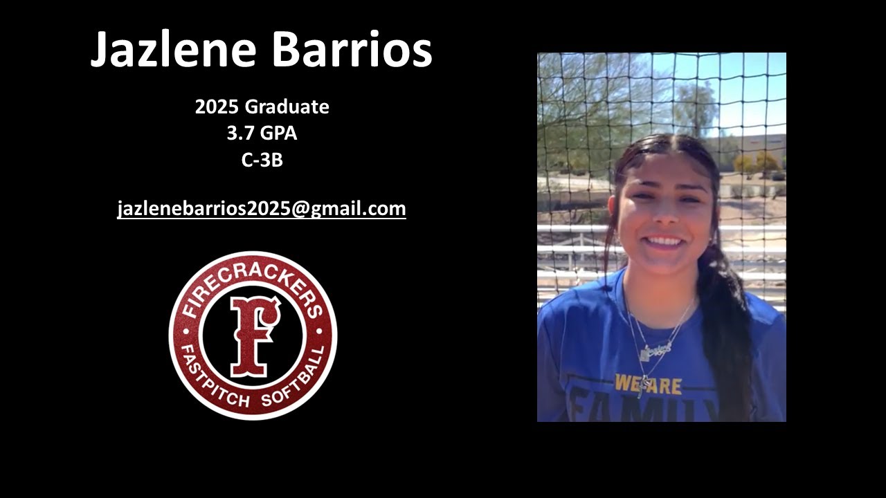 Jazlene Barrios -2025 - C/3B - Phoenix, AZ - YouTube