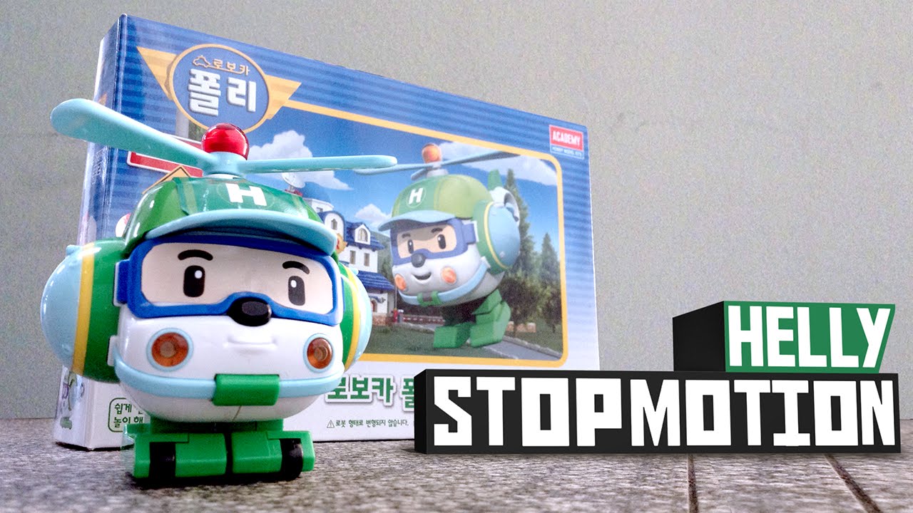 Making Helly - Stop motion | Robocar Poli Special - YouTube