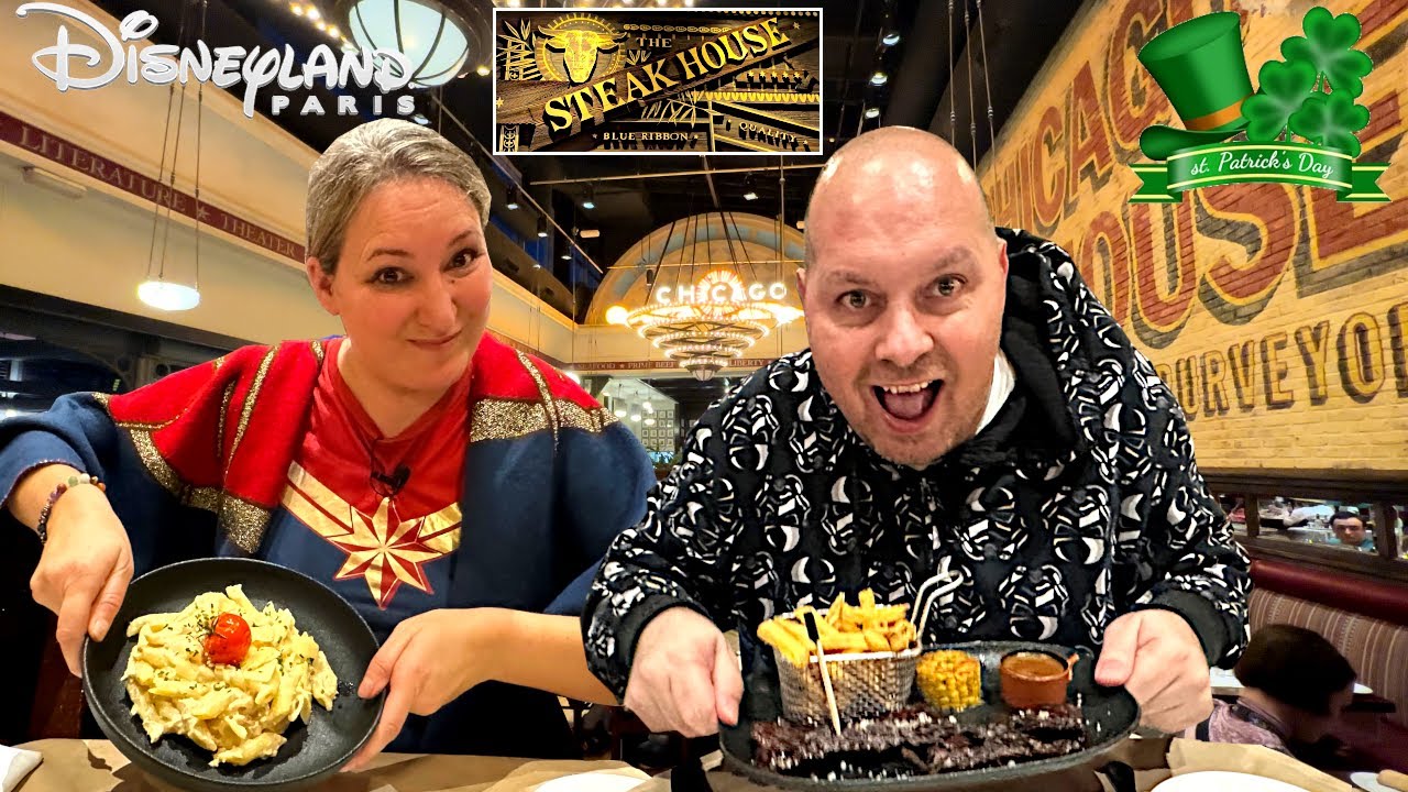 DECOUVERTE DU RESTAURANT THE STEAKHOUSE A DISNEYLAND PARIS AU DISNEY ...
