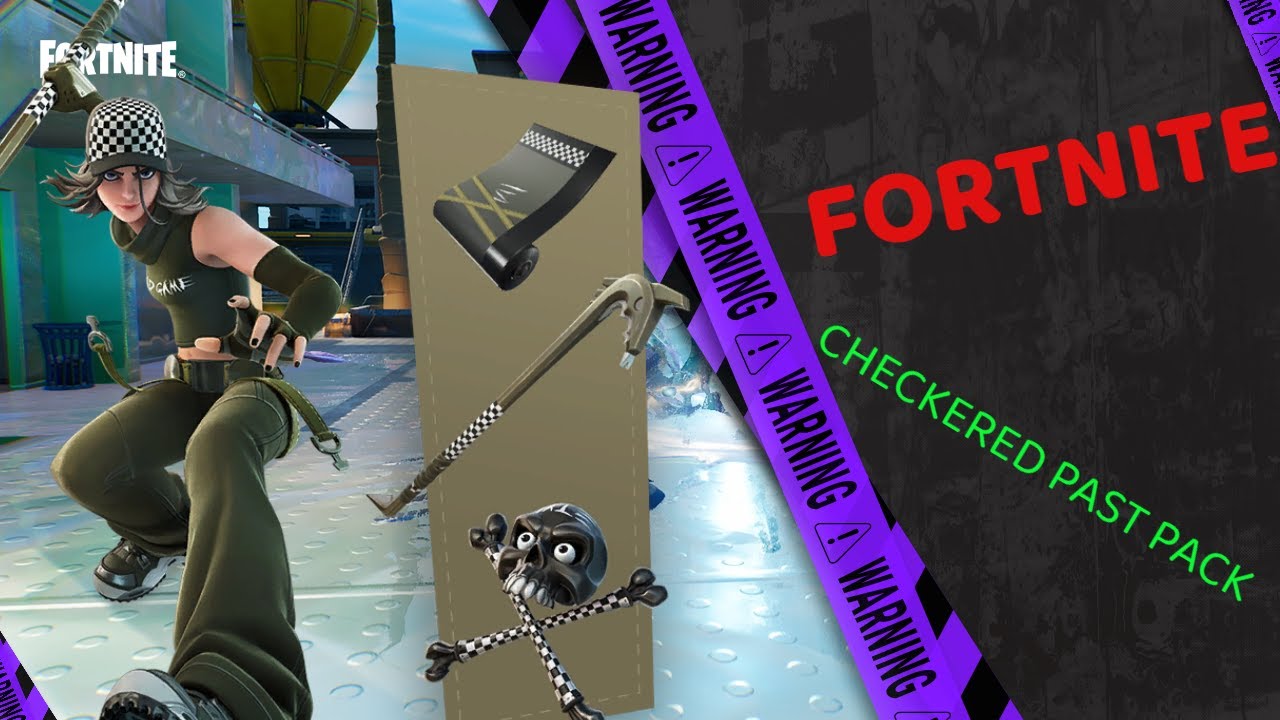 CHECKERED PACK #Fortnite - YouTube