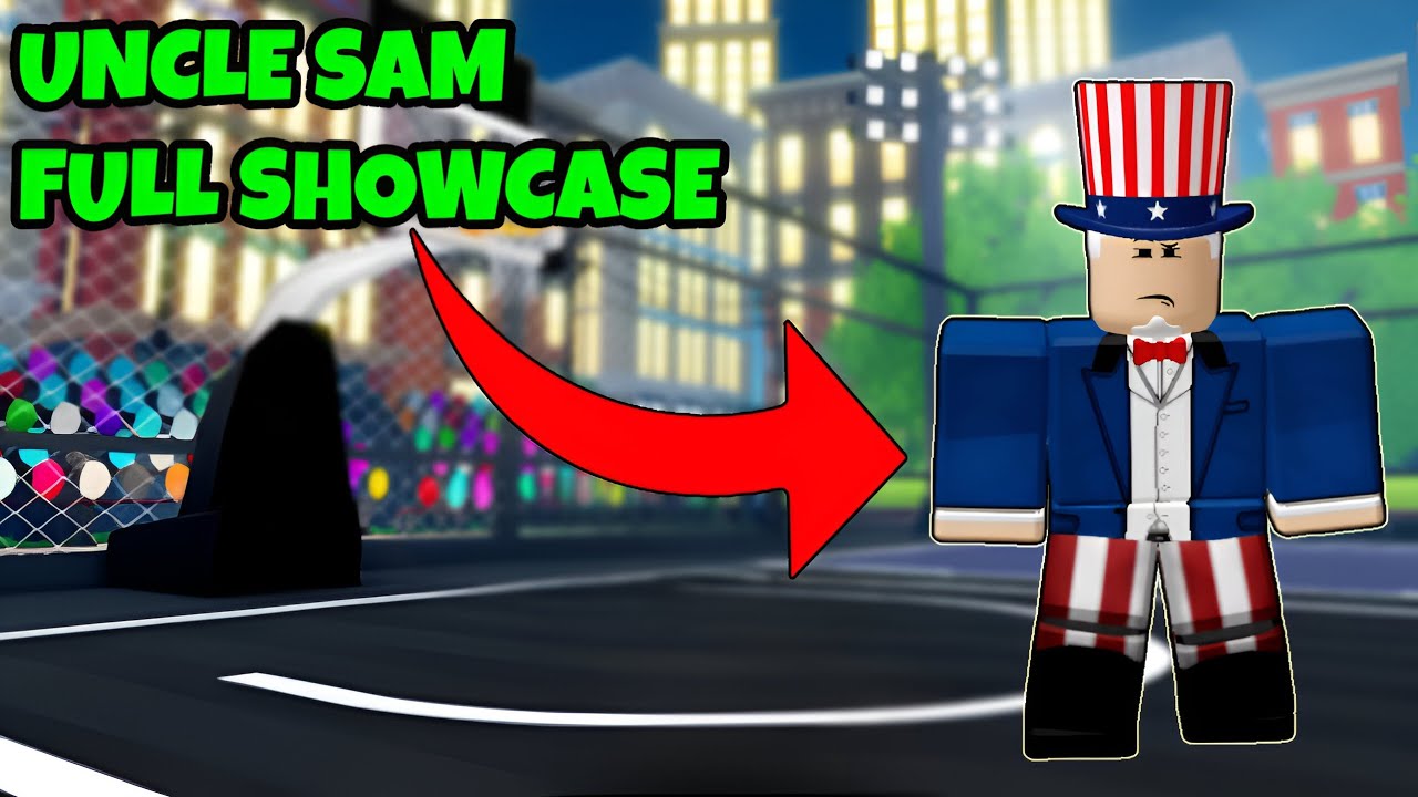 Goofy BUT OP?! UNCLE SAM in Basketball Zero FULL SHOWCASE! - YouTube