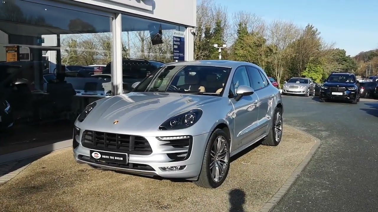 2017 Silver over Luxor Beige Porsche Macan GTS | GC Motors - YouTube