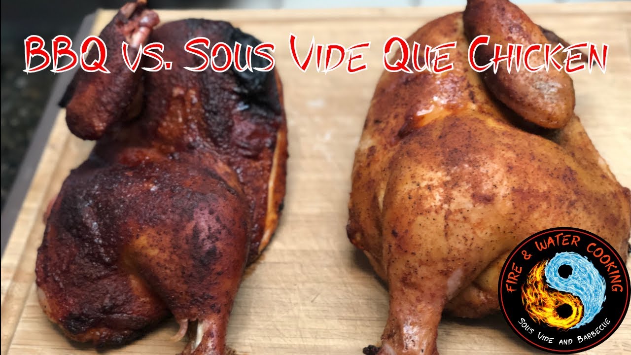 Smoked Barbecue Chicken Comparison on the Kamado Joe Big Joe - YouTube