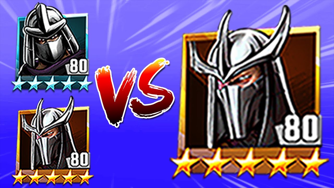 TMNT Legends Shredder & Shredder Classic VS Shredder - YouTube