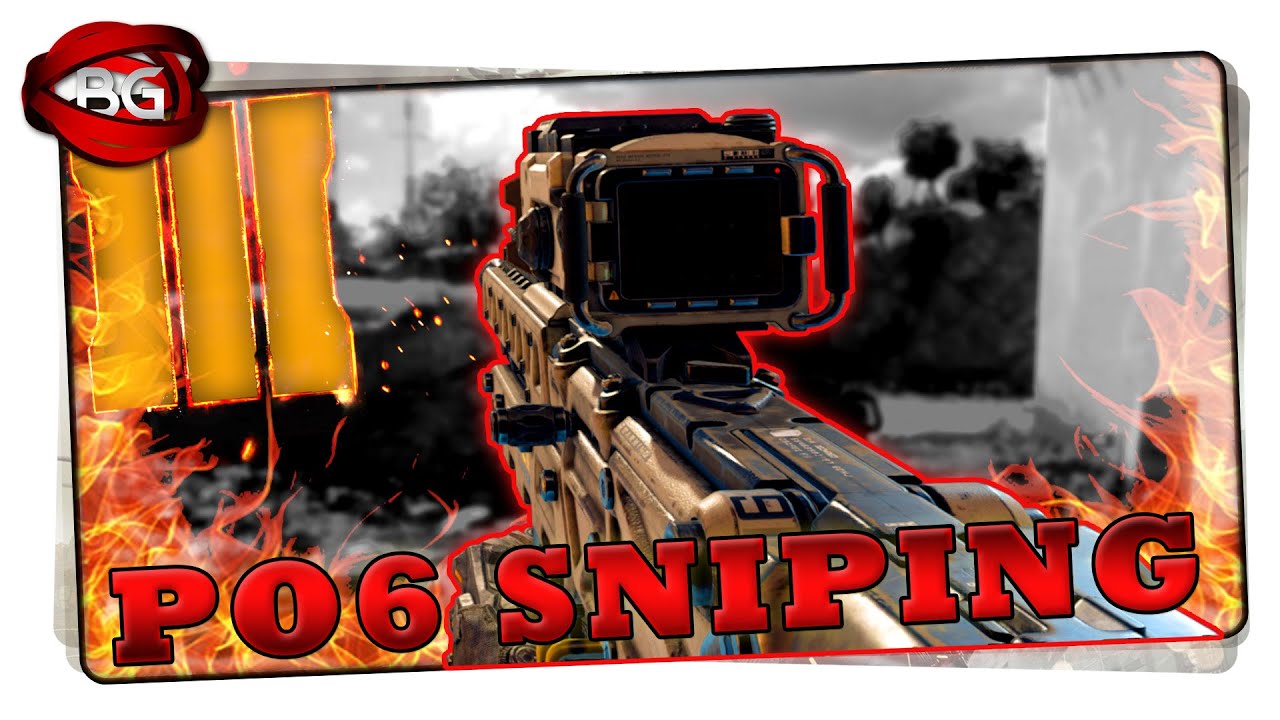 Sniping is hard with the PO6 Call of Duty Black Ops 3 - YouTube