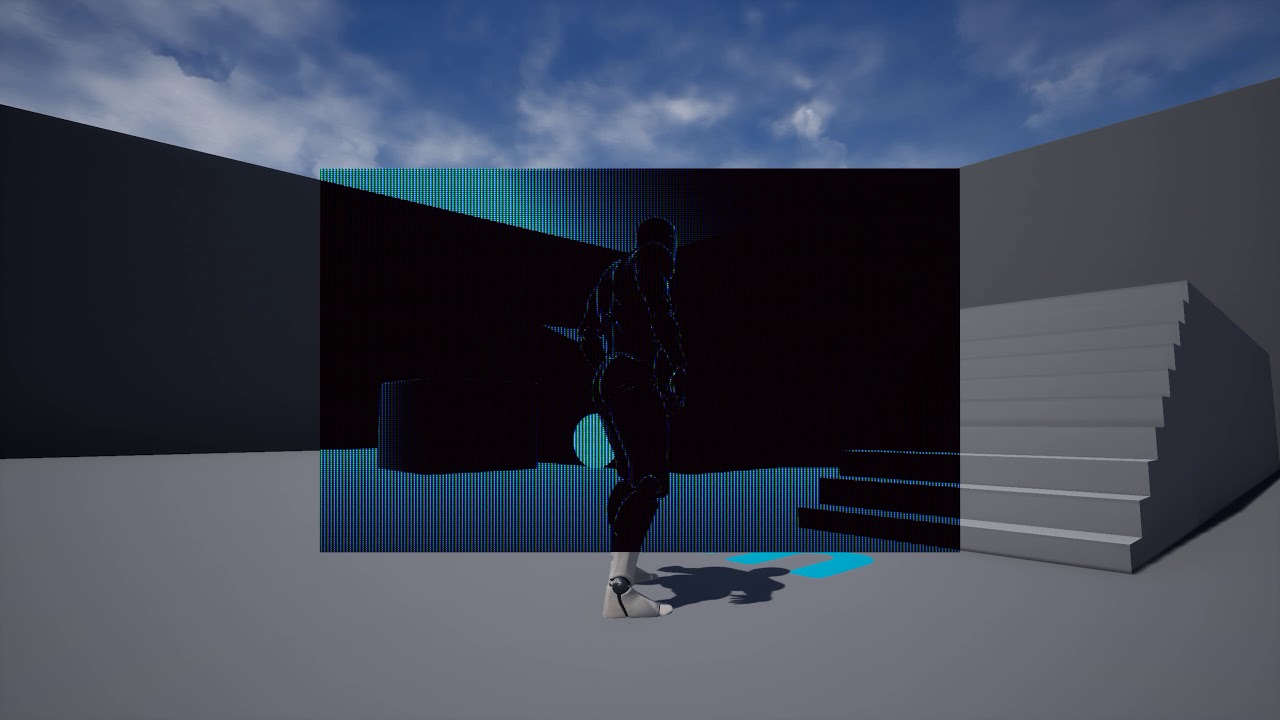 UE4: Using a translucent quad as a mini-postprocessing filter - YouTube