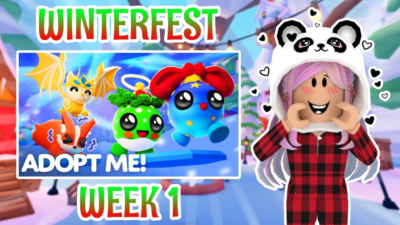 Exploring Week 1 of Winterfest in Adopt Me! 💖 - YouTube