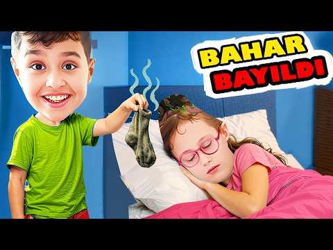 ABİ KARDEŞ KAVGALARI !! BAHAR VE BANU ALYAYA ABİSİ ŞAKA YAPTI İKİSİ BİRDEN BAYILDI !!