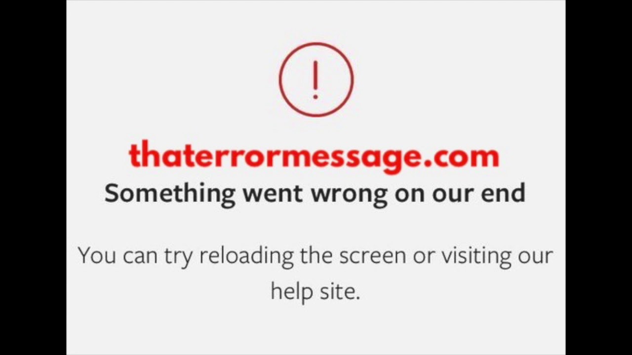 Something went wrong on our end (VRBO) - YouTube