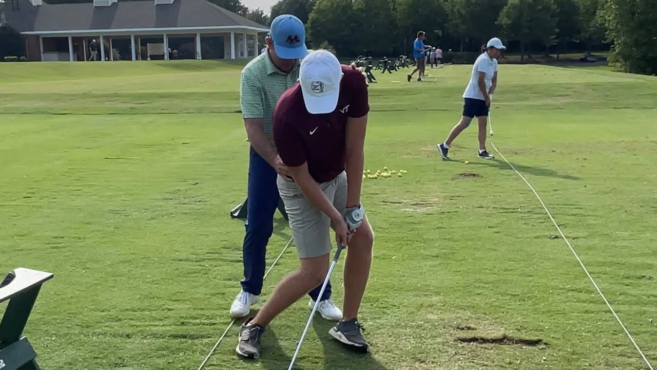 How to ROTATE OPEN and hit BOMB DRAWS. Milo Lines, PGA Teaches Jack to ...