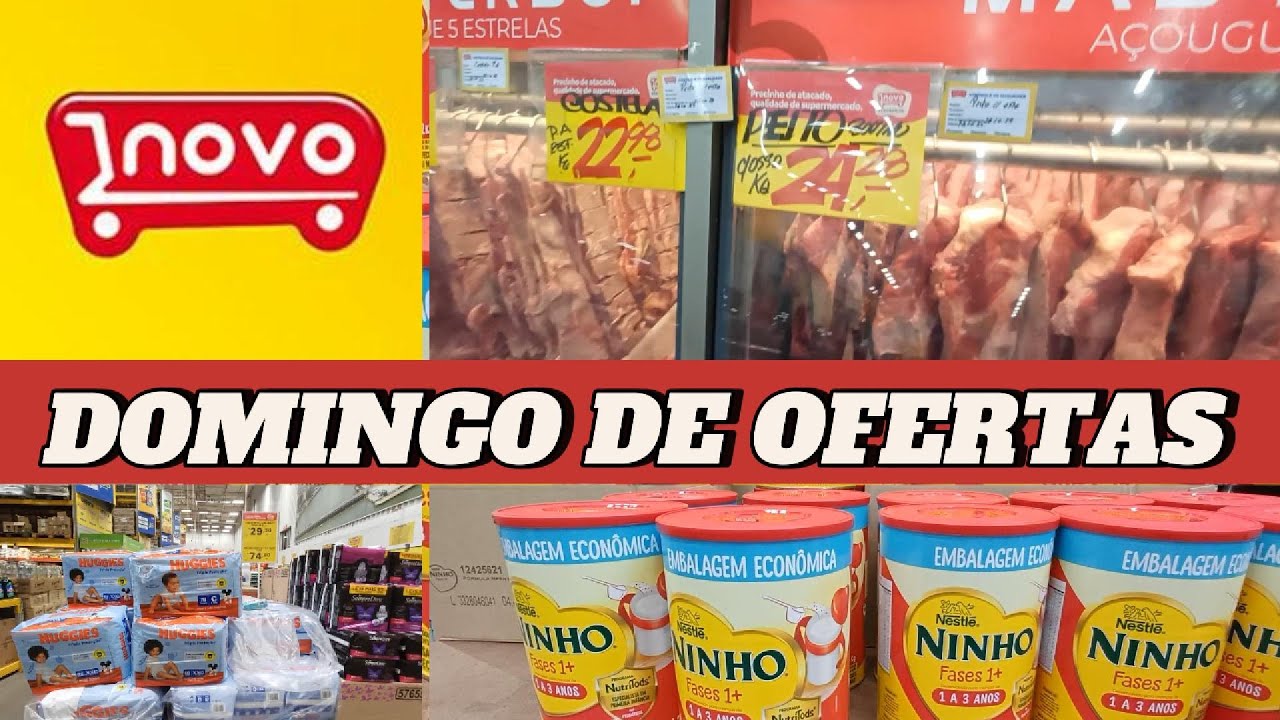DOMINGO DE OFERTAS NO NOVO - 27/10/2024 - YouTube