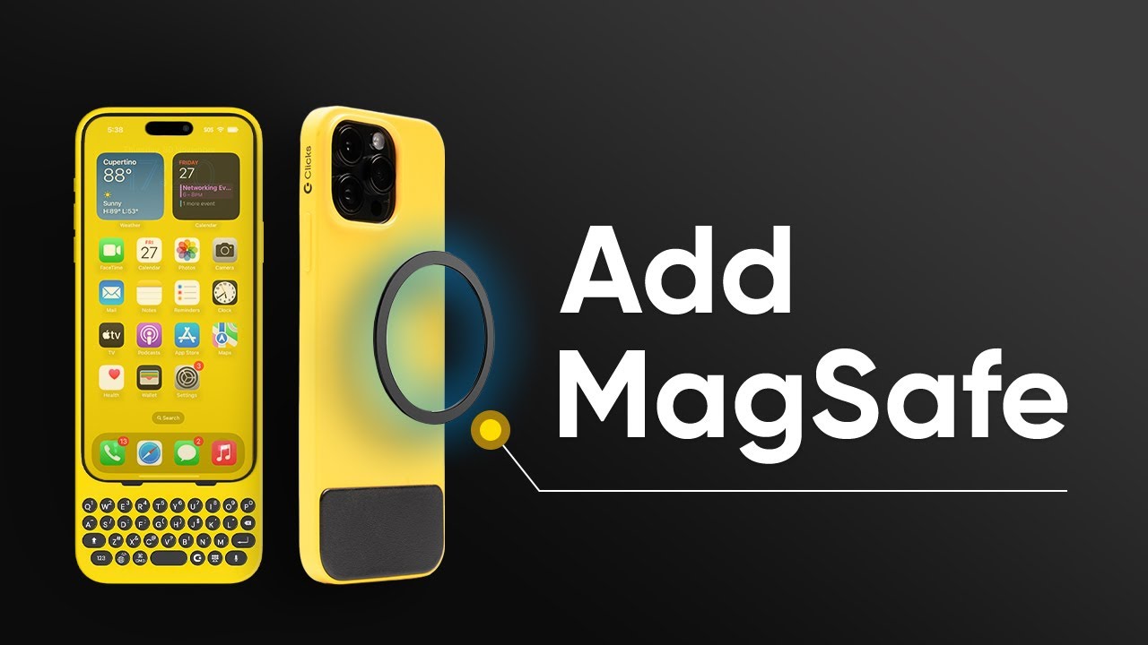 Adding MagSafe to earlier generations of Clicks Keyboard (iPhone 14 ...