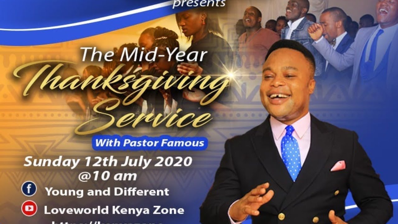 Mid~Year Thanksgiving Service With Pastor Famous - YouTube
