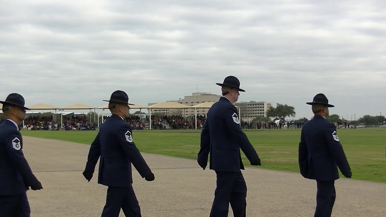 Air Force Basic Military Training Parade, Part 1 of 2, 31 Jan 2020 ...
