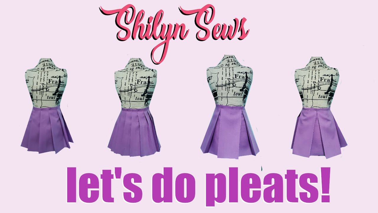 How to Pleat it! - YouTube