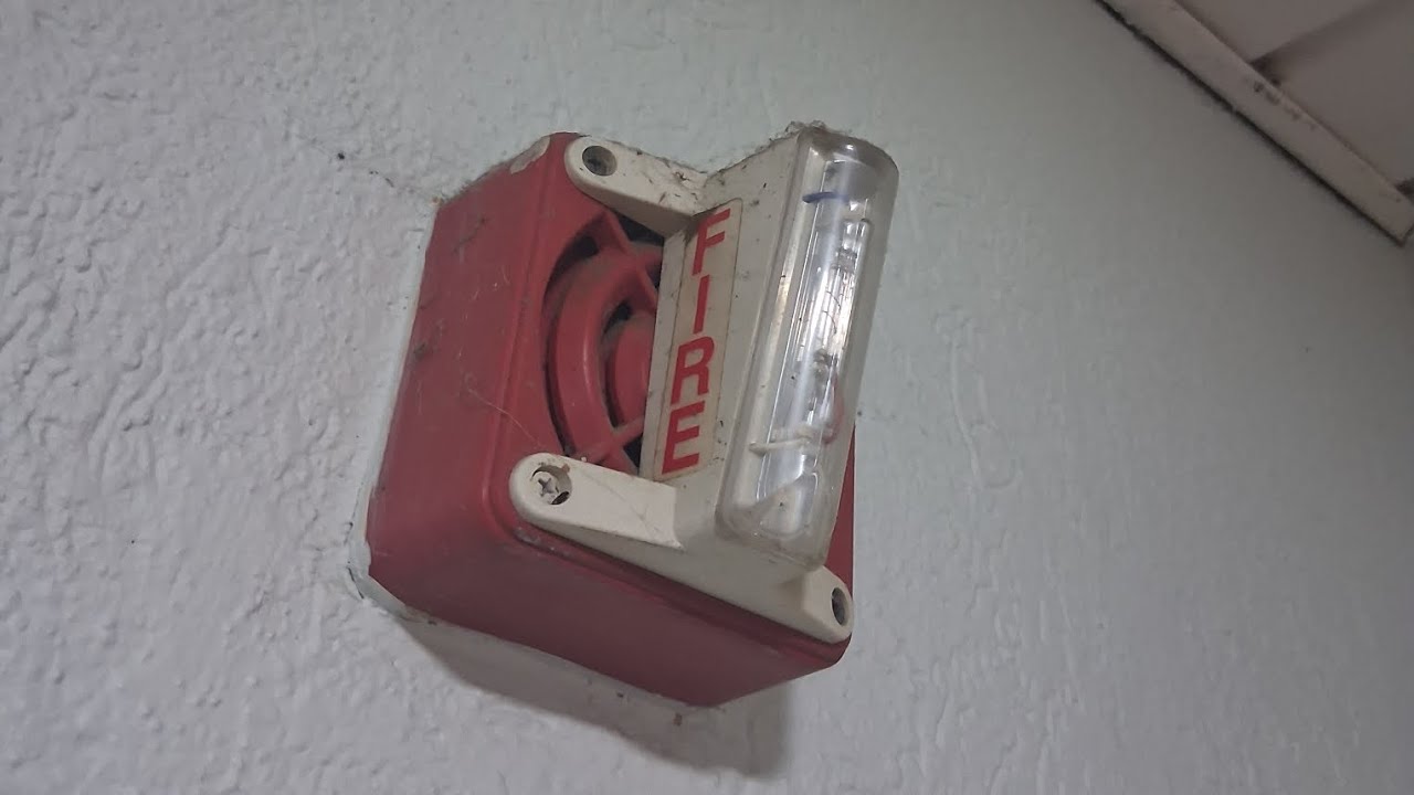 Hotel fire alarm system tour - YouTube