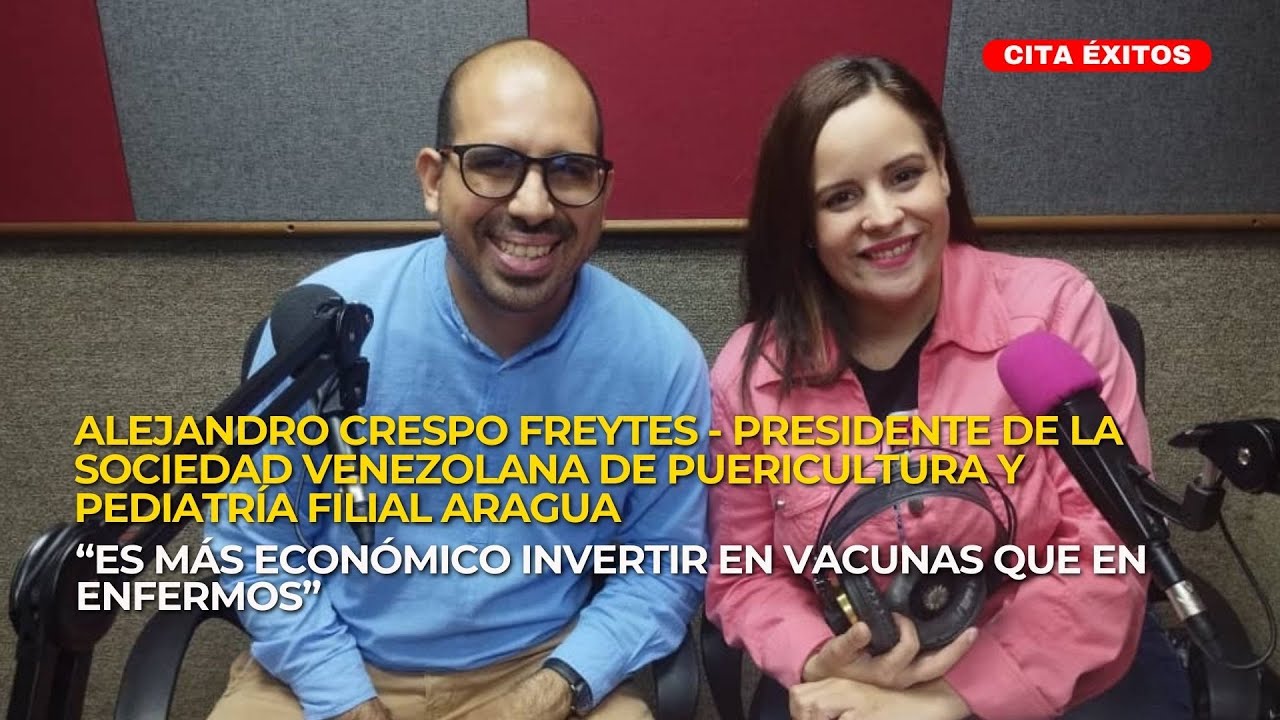 MARACAY - Alejandro Crespo: Es más económico invertir en vacunas que en ...