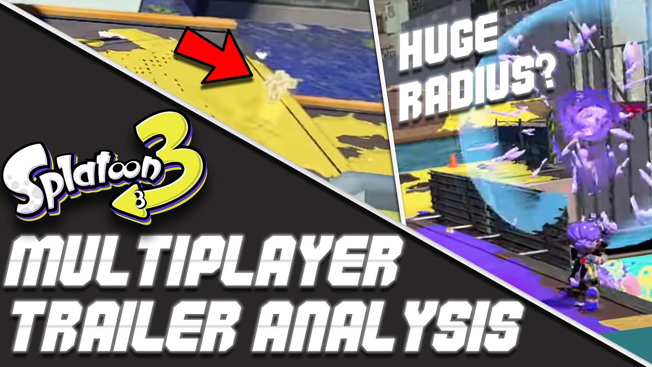 Ultimate Analysis Of The NEW Splatoon 3 MULTIPLAYER Trailer - YouTube