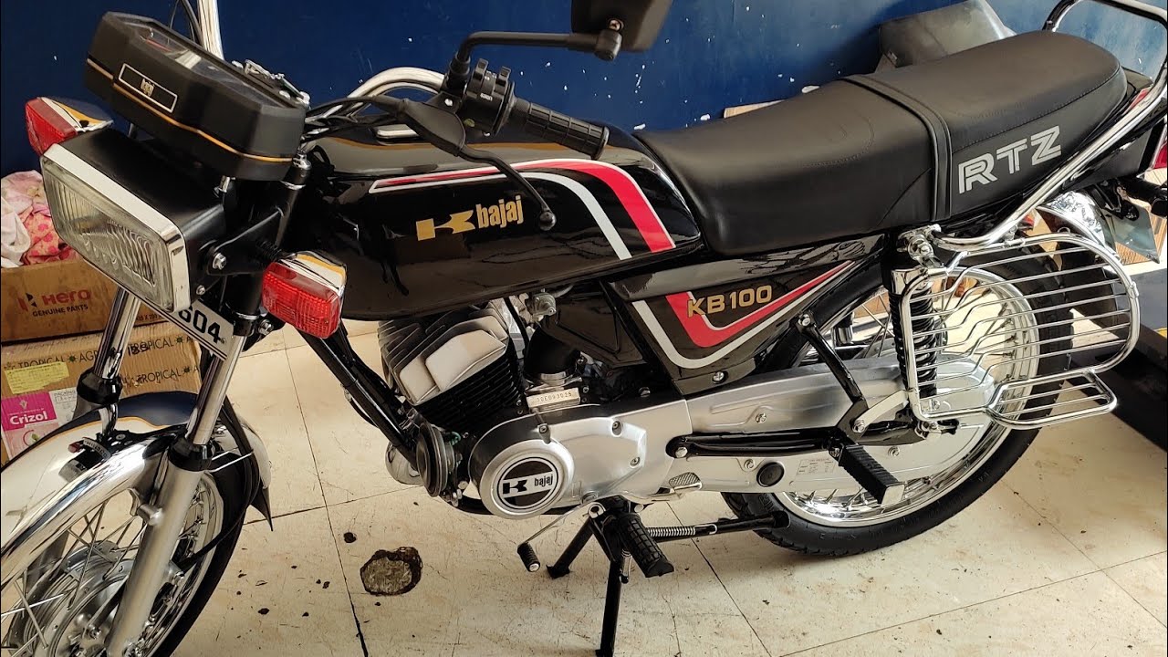 Baja KB100 RTZ original seat | KB100 | RTZ Bajaj kB100 paint Bike ...