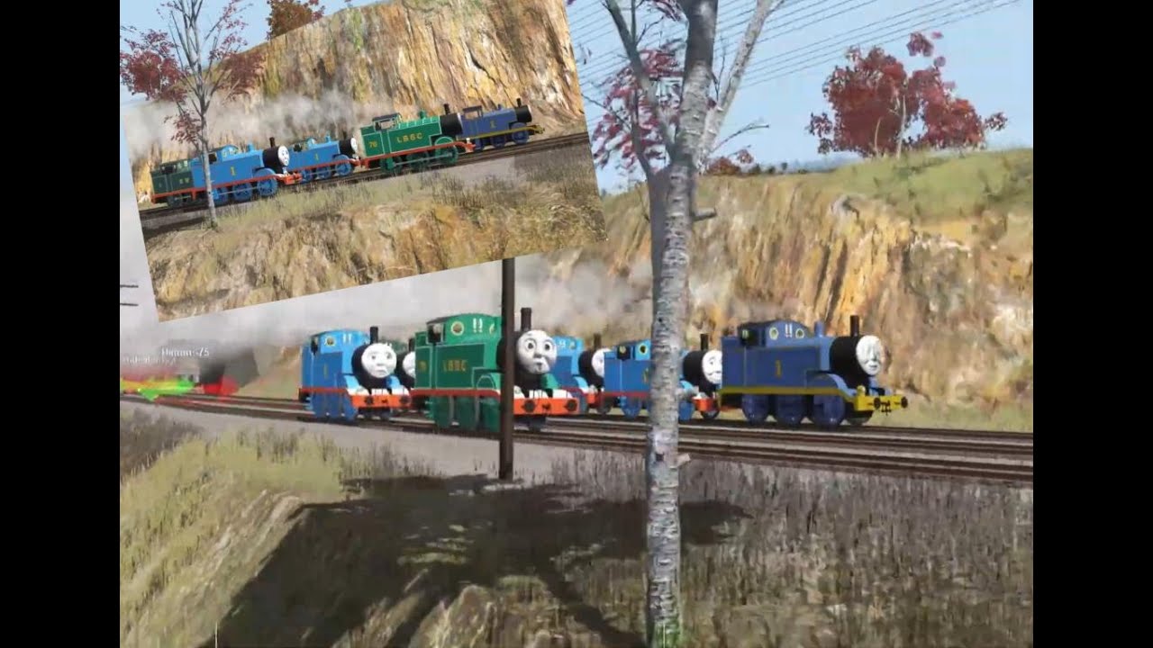 THOMAS VS THOMAS - THE RACING TEAM! - MISSION ACCOMPLISHED! - TRAINZ ...