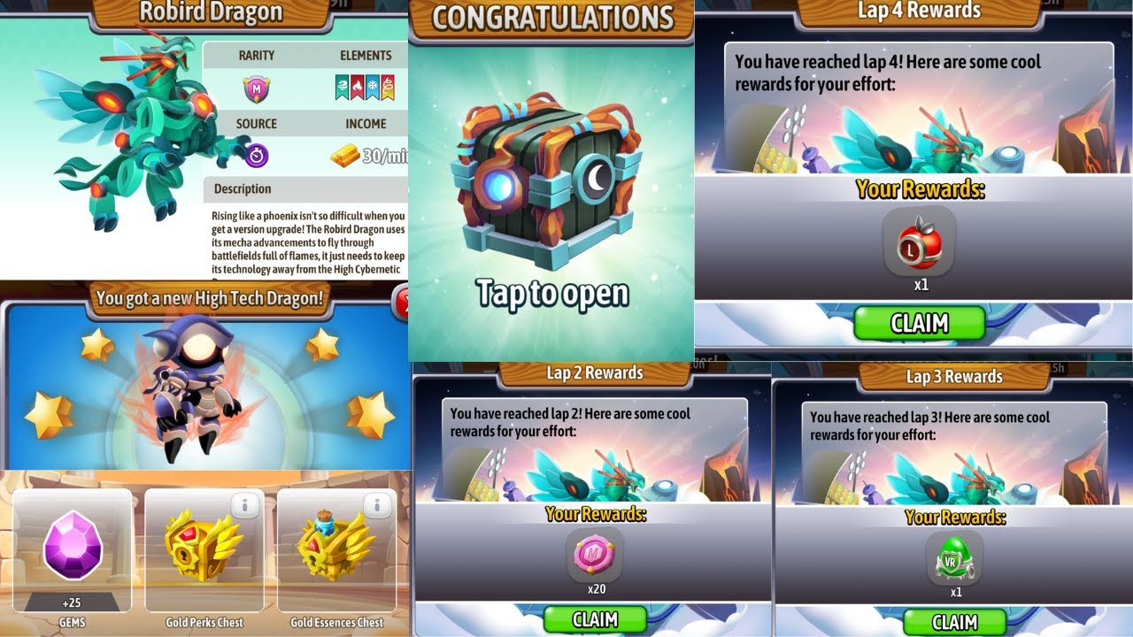 #87 Dragon City | New Mythical Race?! | Robird Dragon Overview - YouTube