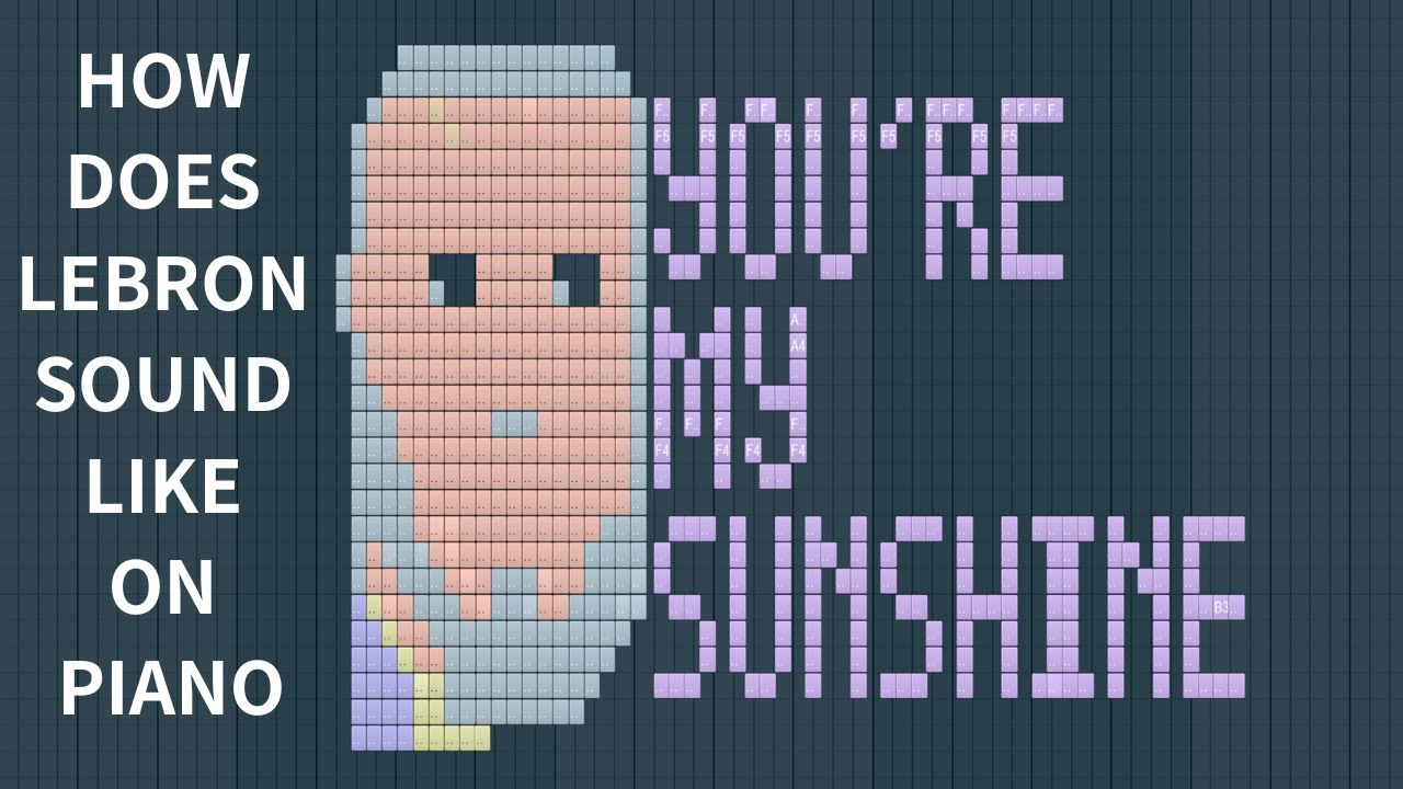 How does Lebron Sound like on Piano #lebronjames #shorts - YouTube