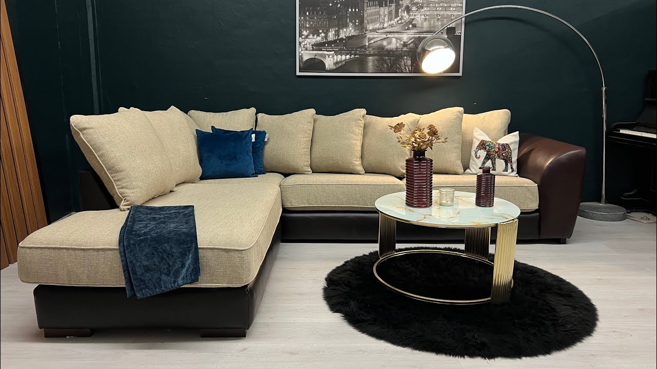 Scapa Boston design corner sofa #bestmøbler - YouTube