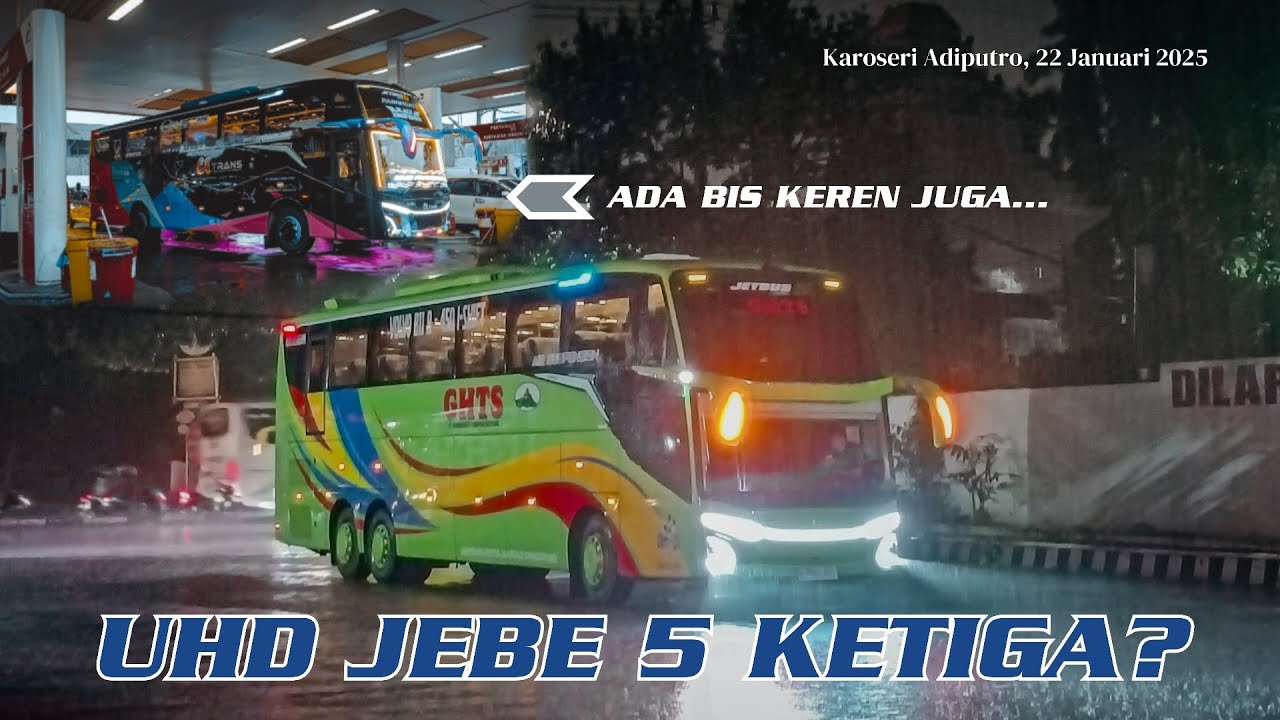 NEW RELEASE UTRANS JETBUS 5 SHD & GHTS JETBUS 5 UHD PERTAMA - YouTube