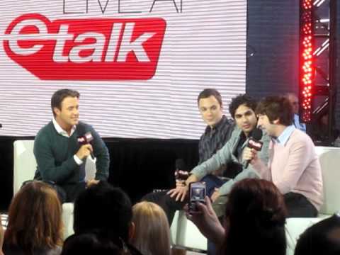 The Cast of The Big Bang Theory on CTV's eTalk Live - Part 2 - YouTube