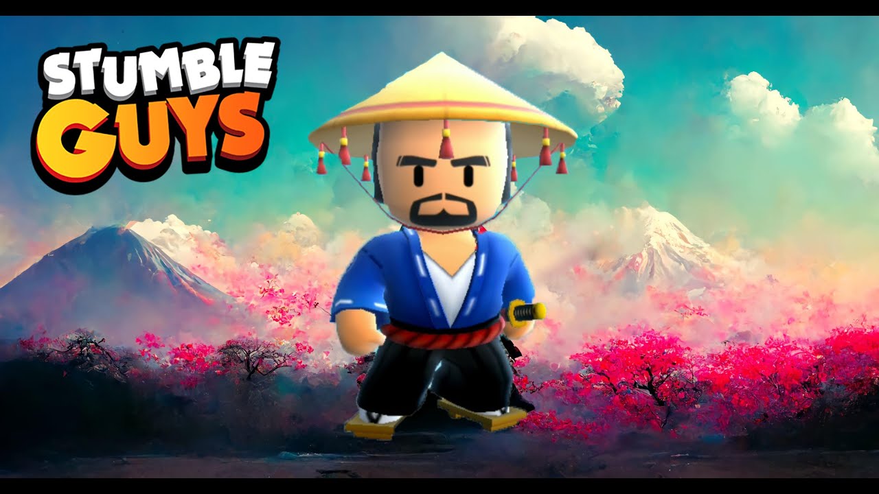 The SAMURAI has no goal only a path STUMBLE GUYS - YouTube