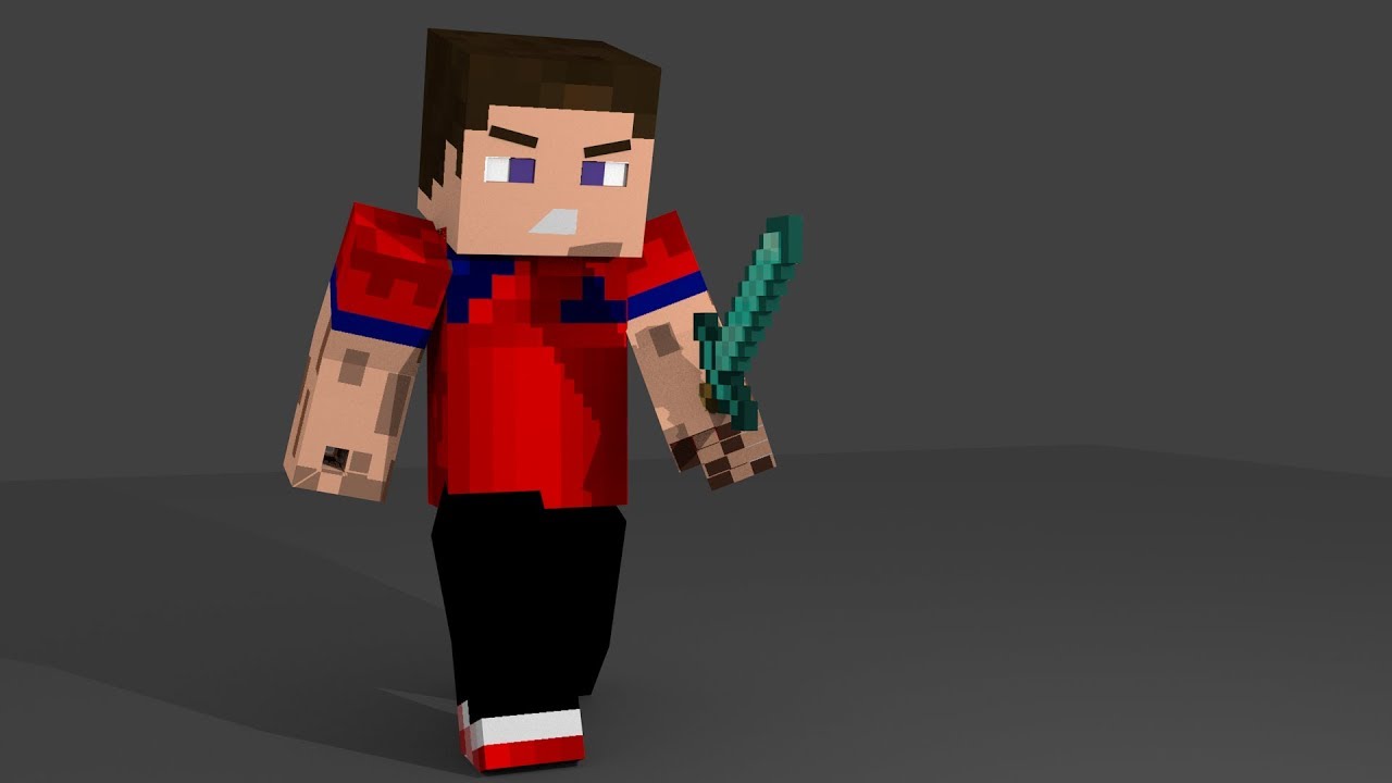 Cara Merender Skin Minecraft dengan Blender 3D - YouTube