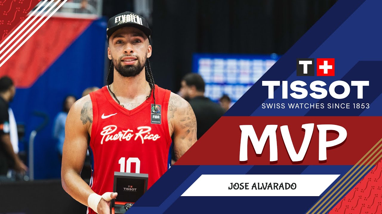 Best of Jose Alvarado 🇵🇷 | TISSOT MVP | FIBA OQT 2024 Spain - YouTube
