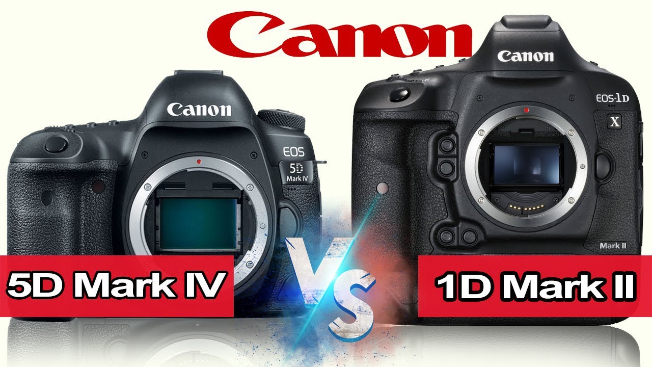 Canon eos 5d Mark iv vs eos 1dx Mark ii - YouTube