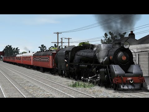 Train Simulator - NZ Ja Class Locomotive - Springfield to Arthurs Pass ...