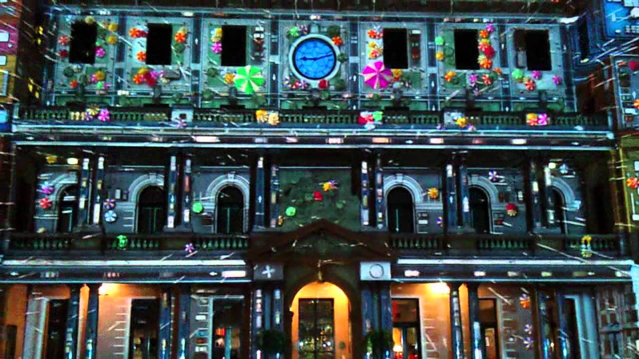 Vivid Custom House 3D Light Projection 2012 - YouTube