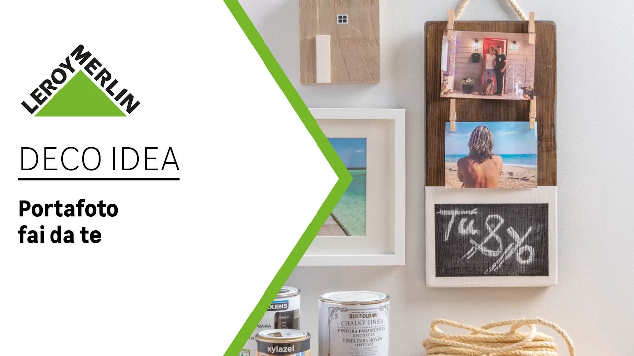 Come creare un portafoto fai da te in legno | Leroy Merlin