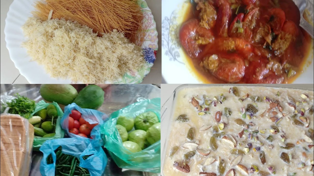 Fresh vegetables market at night Blog.// 2 types of mixed semai recipe ...