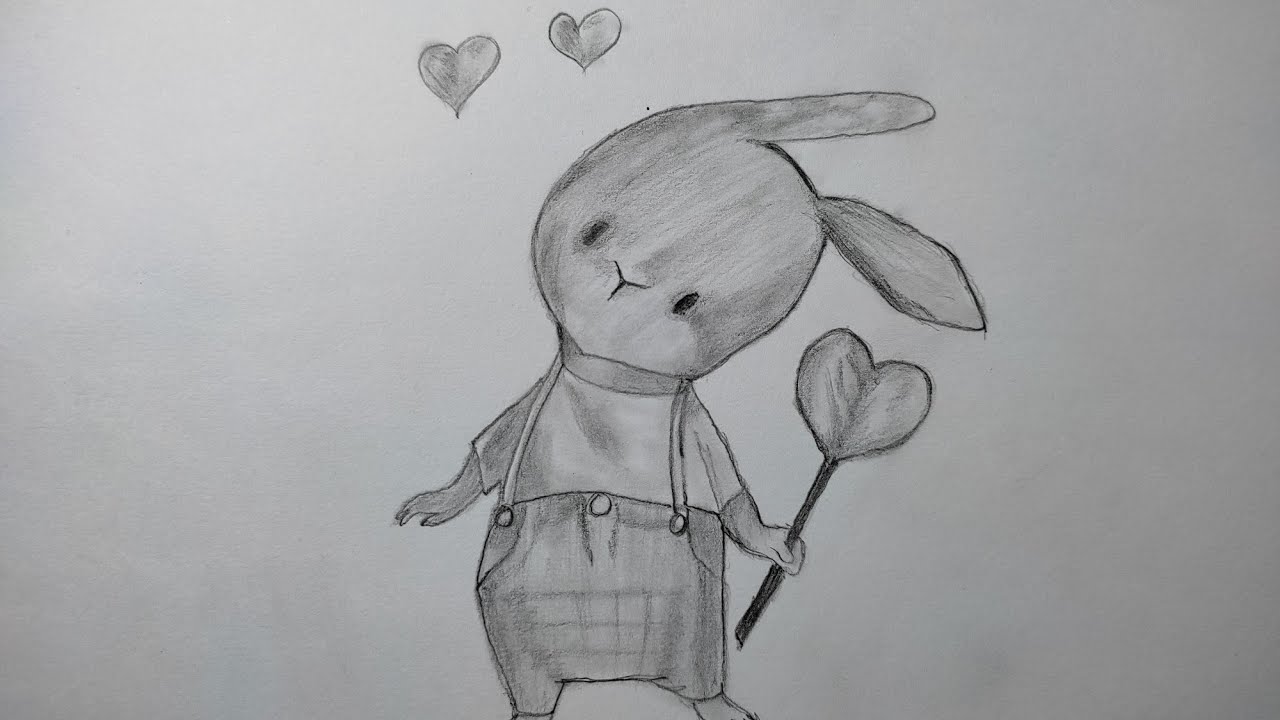 How to draw a sweet baby doll pencil drawing // step by step easy ...