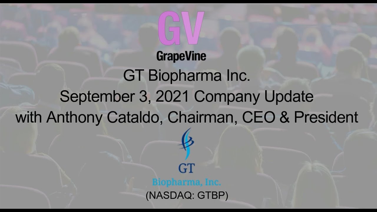 GT Biopharma, Inc. (NASDAQ:GTBP) CEO Anthony Cataldo Offers Progress ...