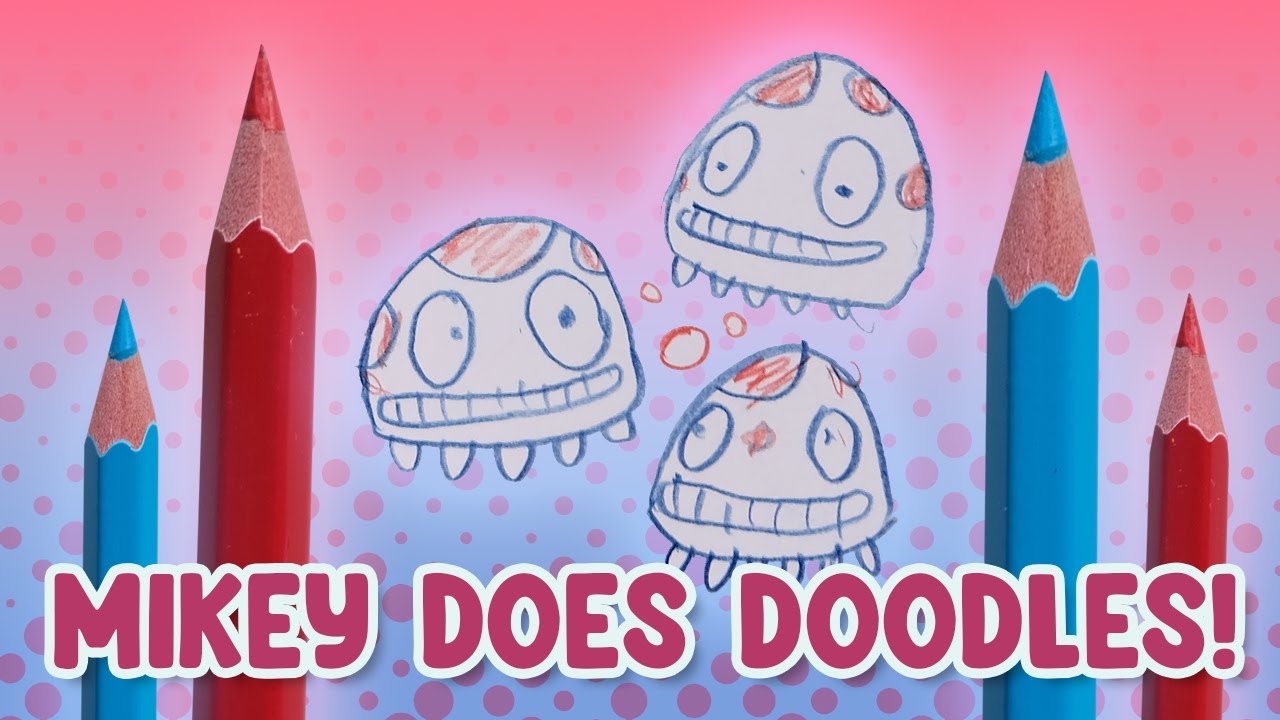 Mikey Does Doodles - Let's just use 2 colors! - YouTube