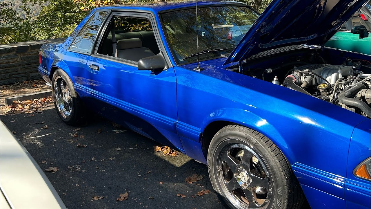 1991 mustang a interior makeover. - YouTube