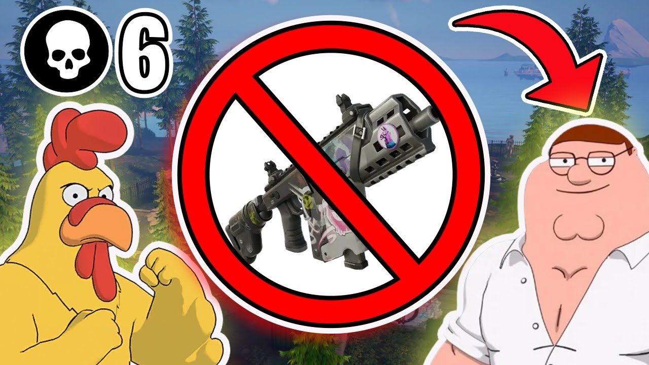 NO GUNS in FORTNITE - YouTube