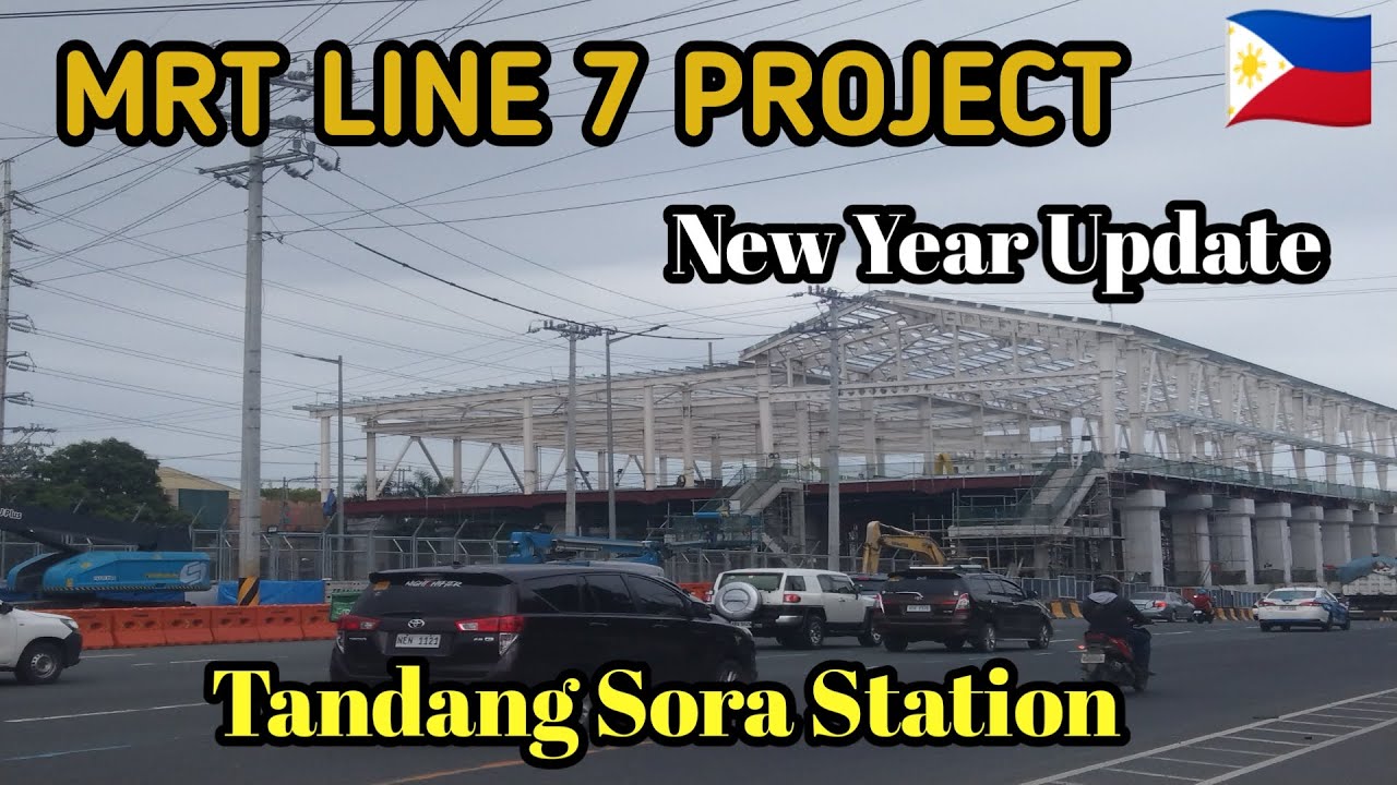 New Year Coming Up | MRT 7 Project Tandang Sora Station | Update 12.31. ...