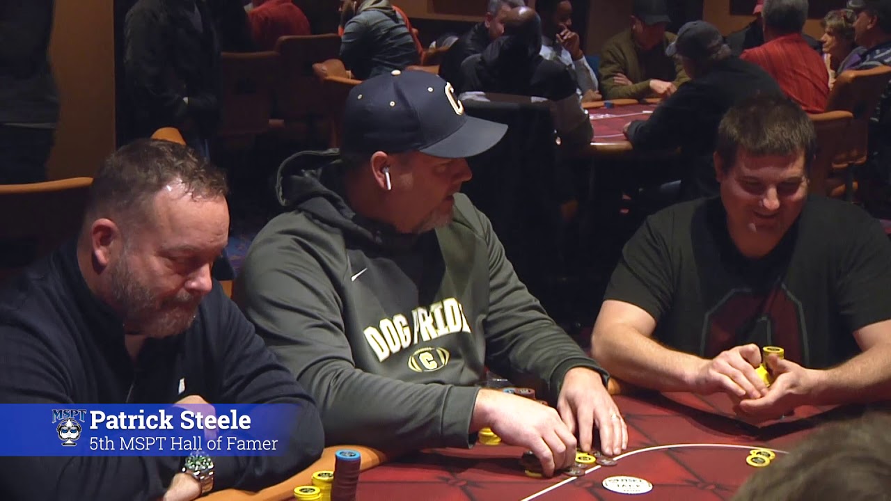 MSPT Cleveland Poker Open - Day 2 Winding Down, Pat Steele MSPT HOF ...