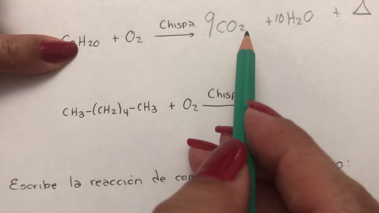 COMBUSTIÓN DE ALCANOS - YouTube