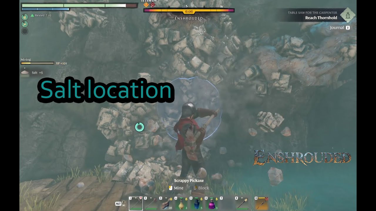 Enshrouded | Where to find Salt - YouTube