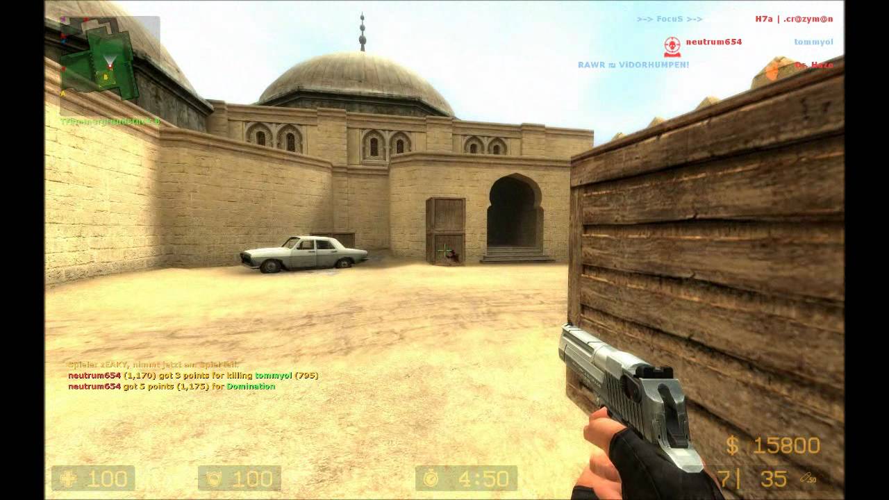 Counter Strike: Source Noscope em' 1 [720P] (HD) - YouTube