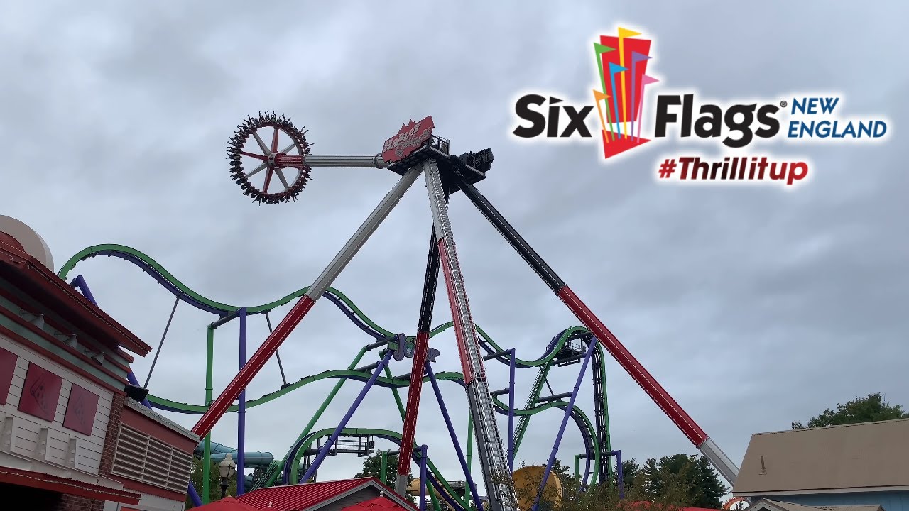 Six Flags New England: Around the Park Vlog | September 2019 - YouTube
