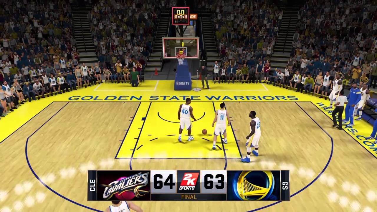 #NBA2K full court game winner with audio - YouTube